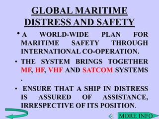 Gmdss.ppt maritime distress ppt explained | PPT