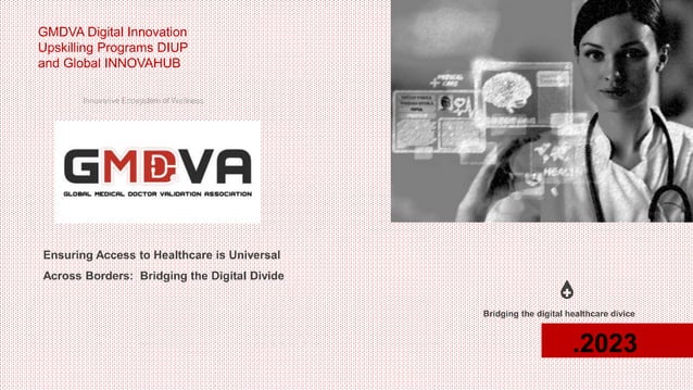 GMDVA DIUP AND INNOVAHUB | PPTX