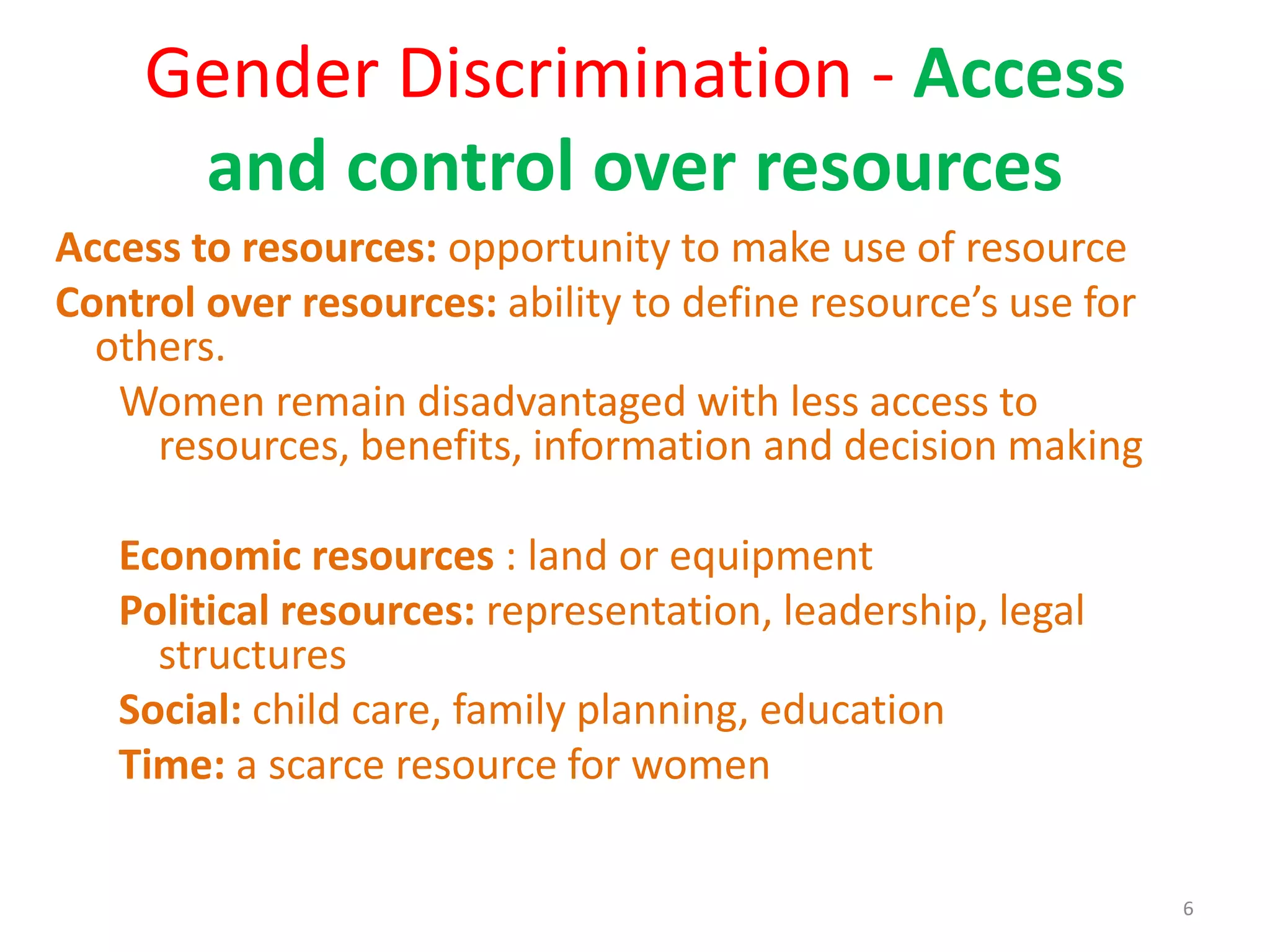 Gender Concepts | PPTX