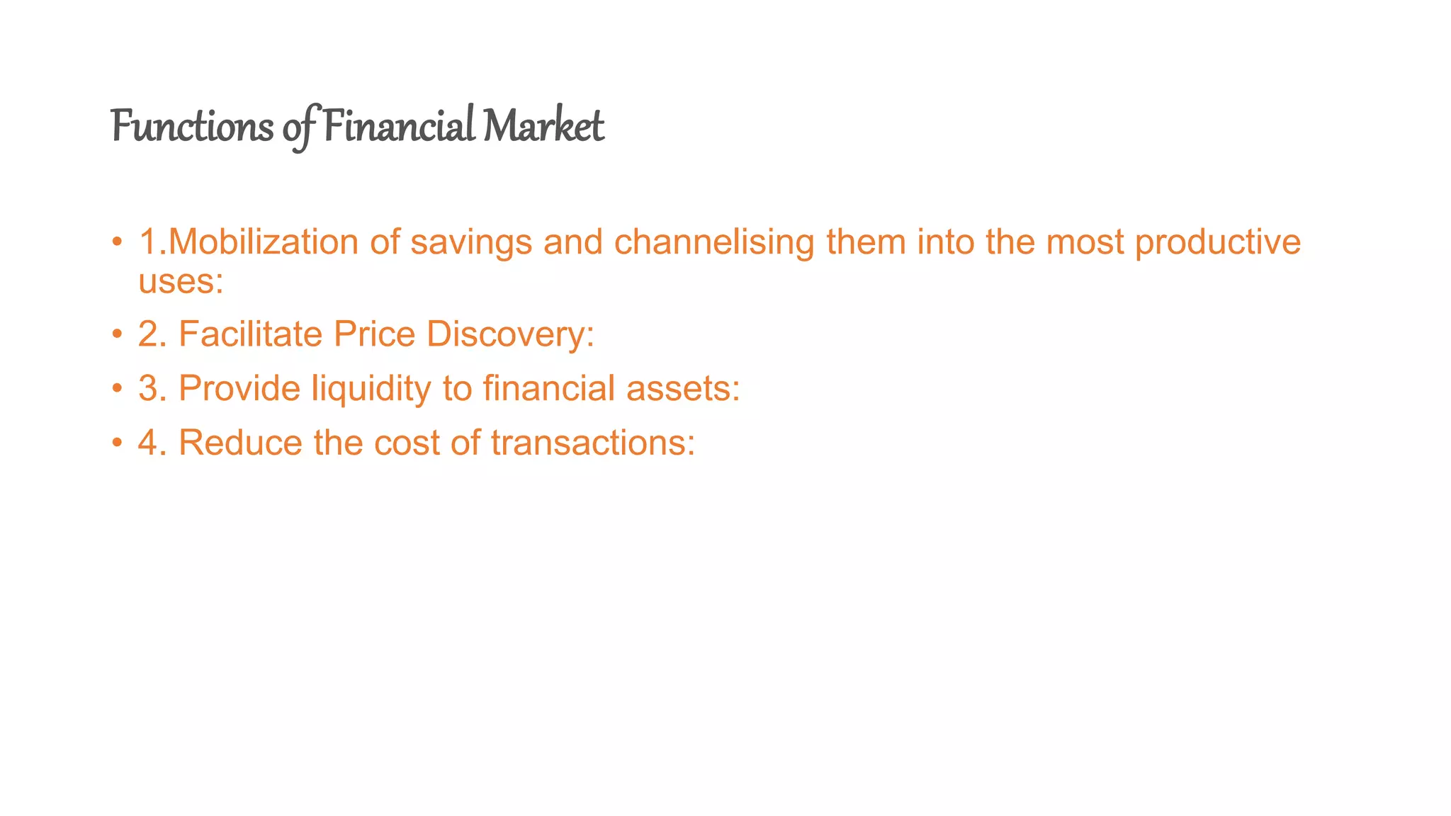 Financial market | PPT