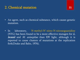 Genetically modified entomopathogenic fungi | PPTX