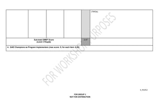 Gmef people questionnaire group 1 | PDF