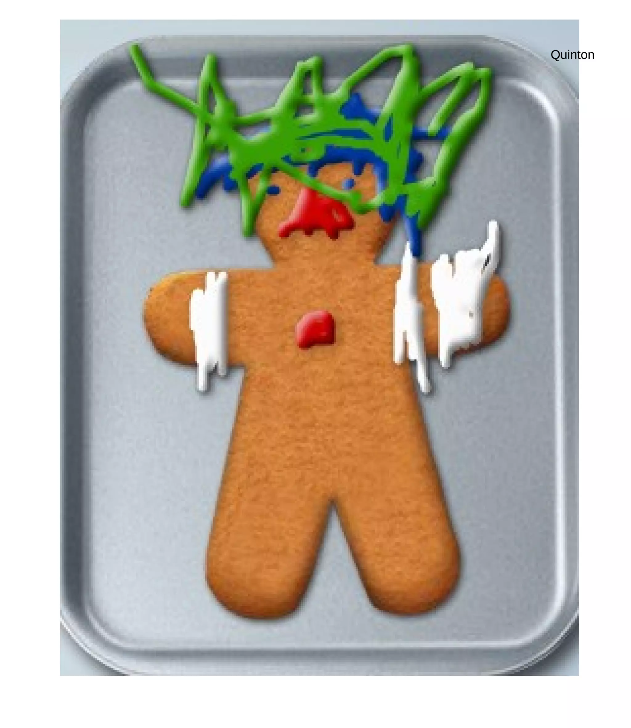 Gingerbread Men Glyphs | PPT