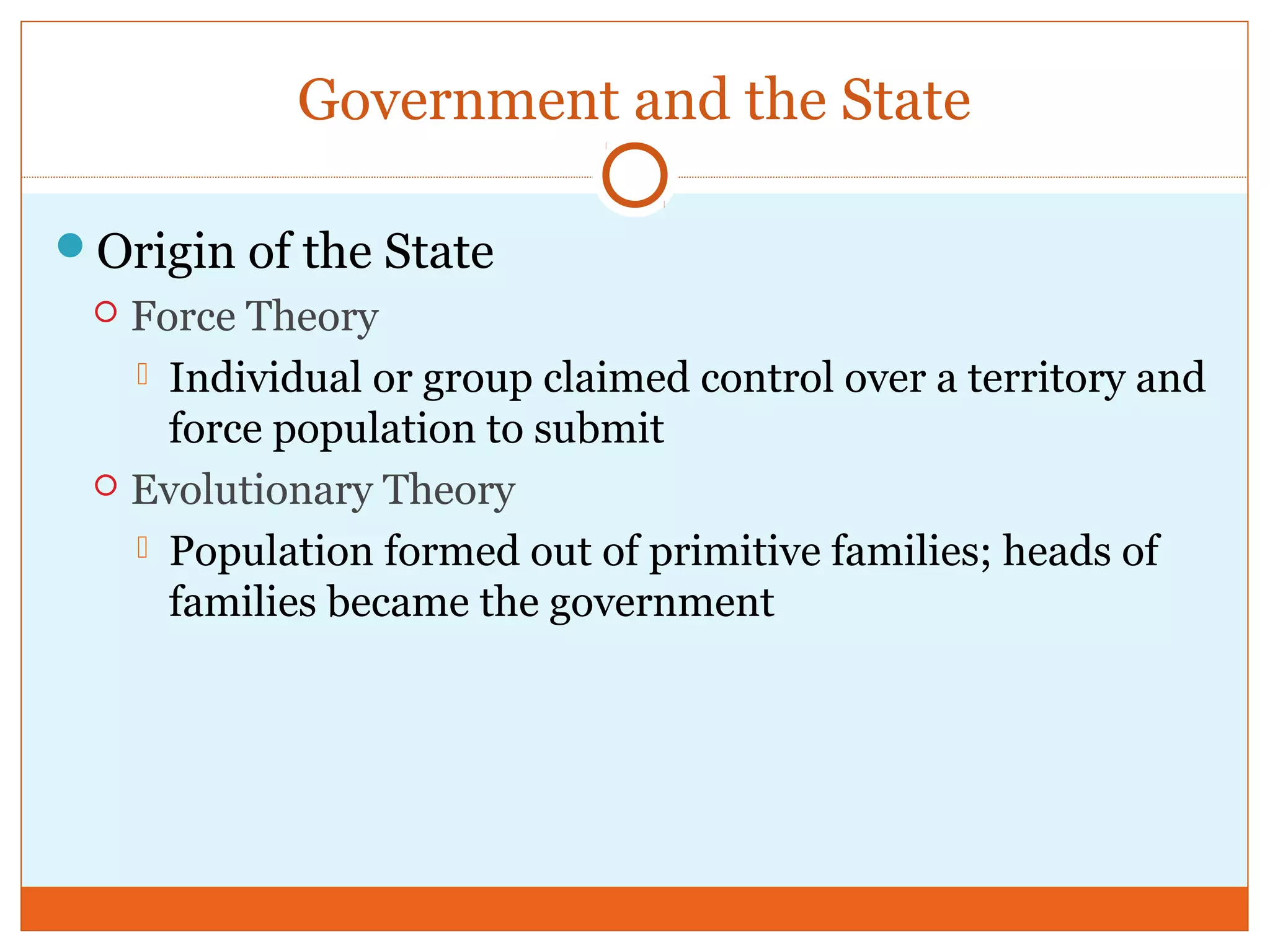 Principles of Government | PPT
