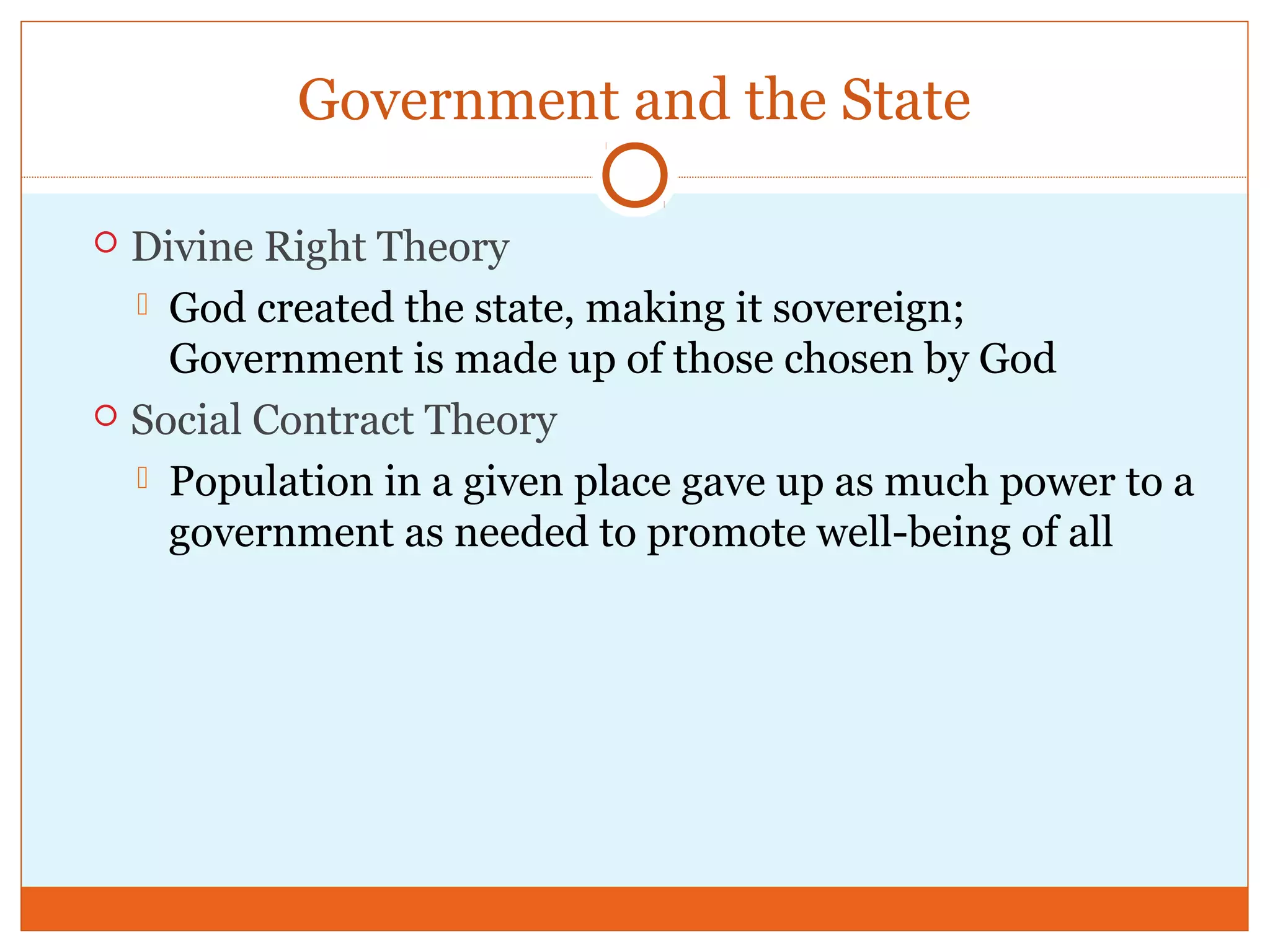 Principles of Government | PPT