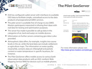 GMES Masters 2012 | PPT