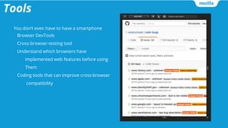 Mobile Web Compatibility @ Code Camp Cluj | PPT