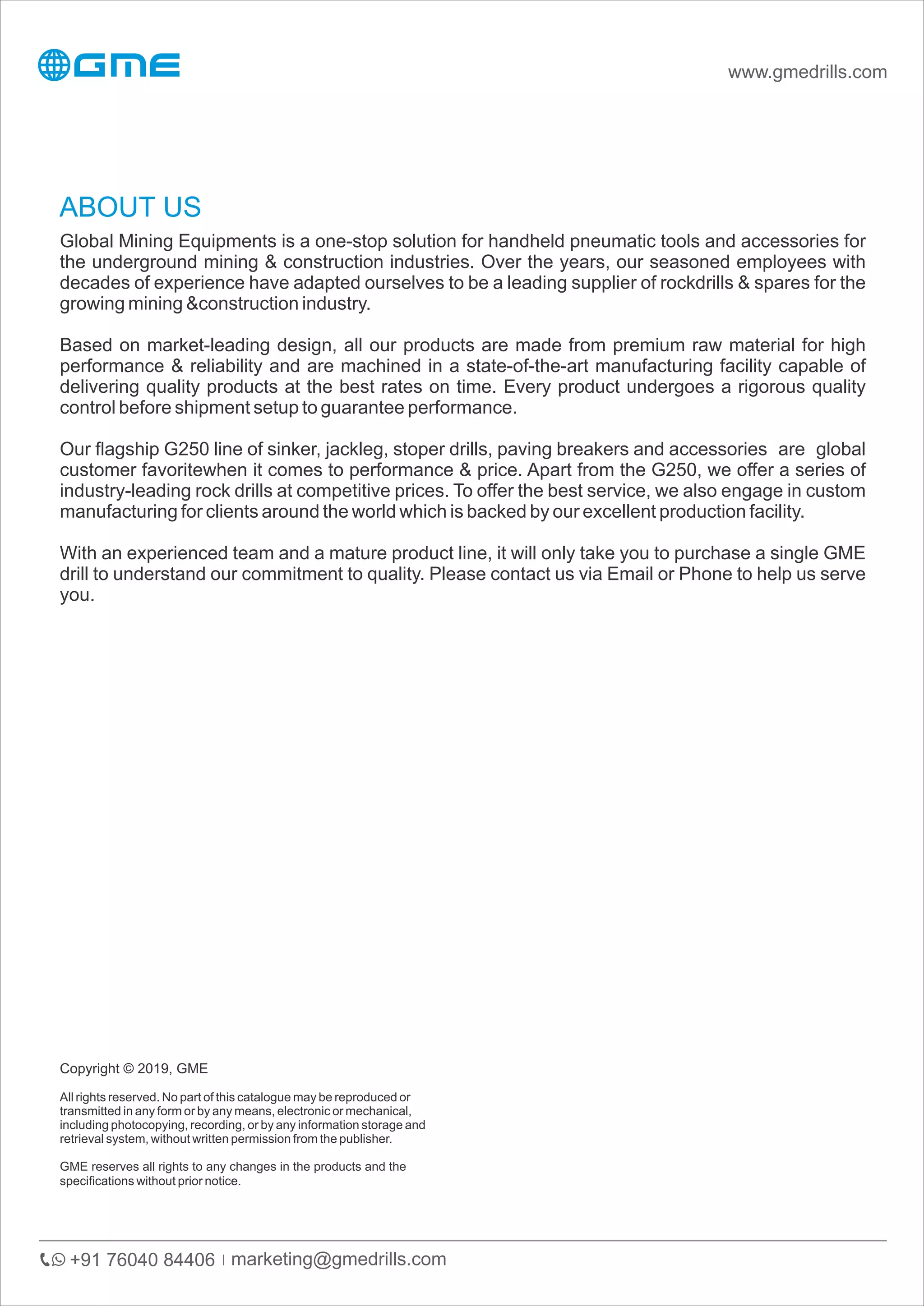 Gme-Spare Parts Catalogue | PDF