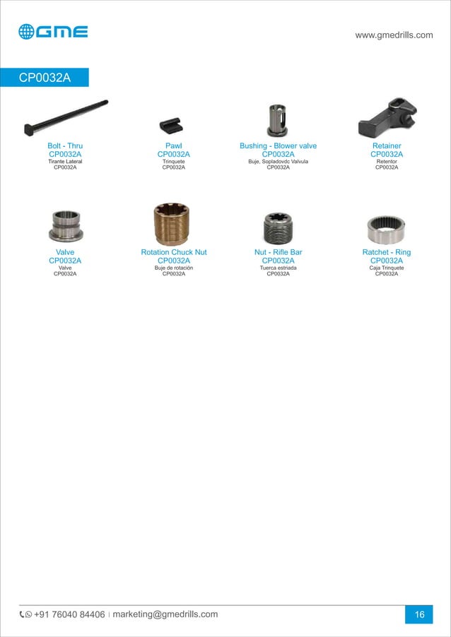 Gme-Spare Parts Catalogue | PDF