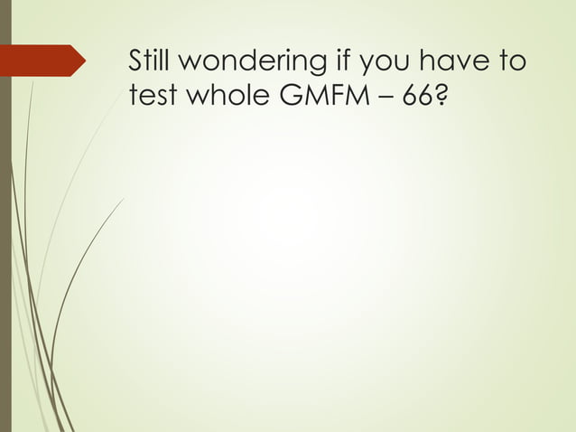 GMFM PPT.pdf | Science