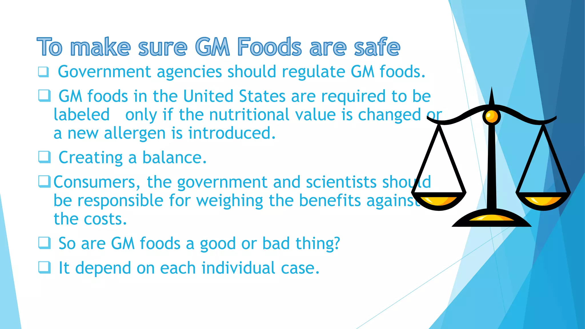 Gm foods | PPT