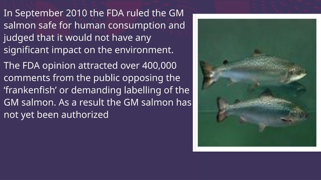 Genetically Modified foods, types, Pros and Cons | PPT