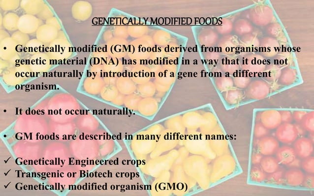 Genetically modified foods, Labelling | PPTX | Agriculture | Industries