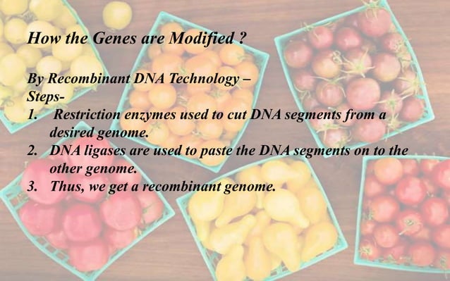 Genetically modified foods, Labelling | PPTX | Agriculture | Industries