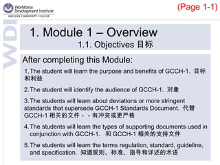 GM_GCCH-1_Module 1_2006_Overview12345.ppt