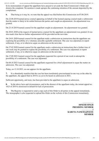 Gm infinite NCDRC case | PDF