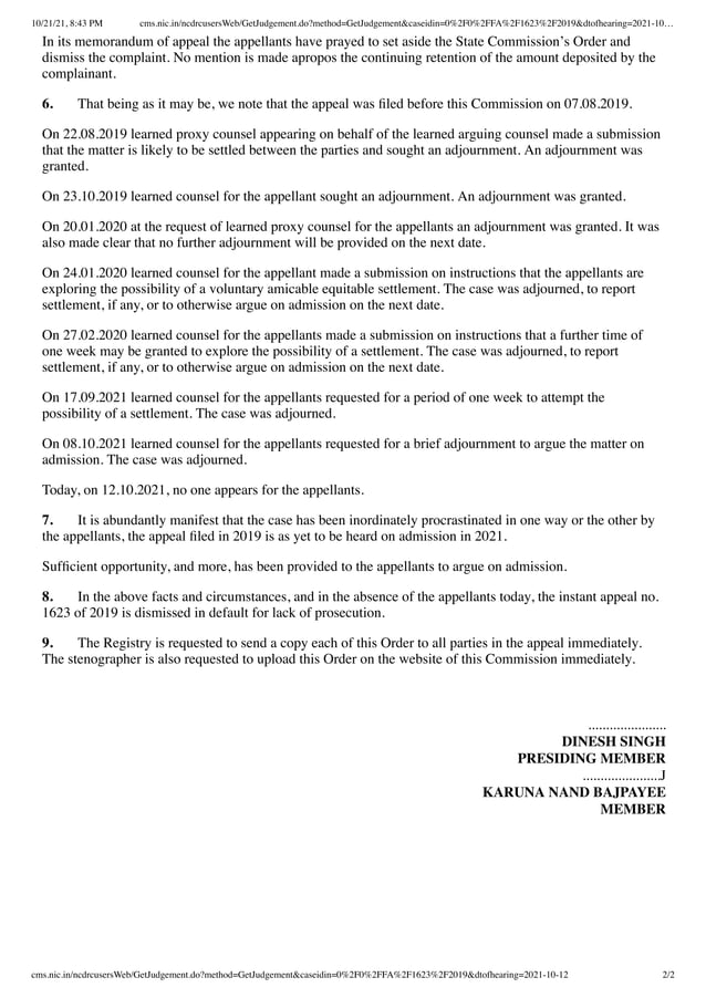 Gm infinite NCDRC case | PDF