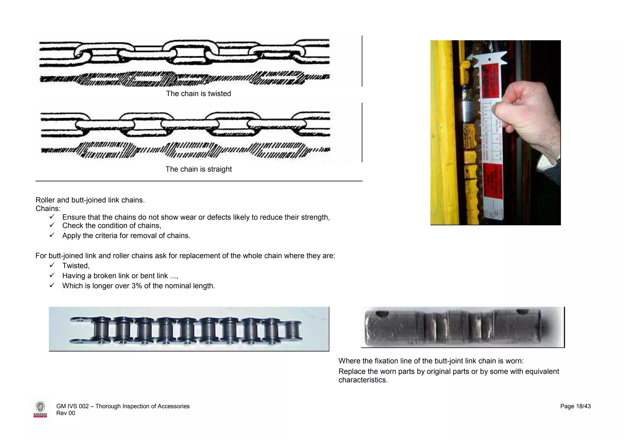 Gm ivs 002 thorough inspection of lifting accessories | PDF