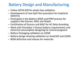 Battery Experience | PPT