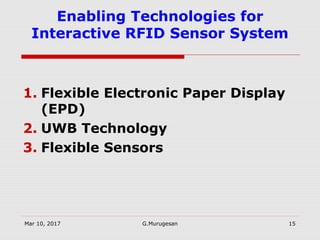 Ultra Low Power Wireless Sensors for E-HealthCare -Interactive RFID | PPT