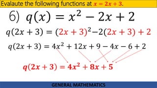Evaluating Functions | PPTX