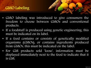 GM labeling_Dr. Sonia | PPTX