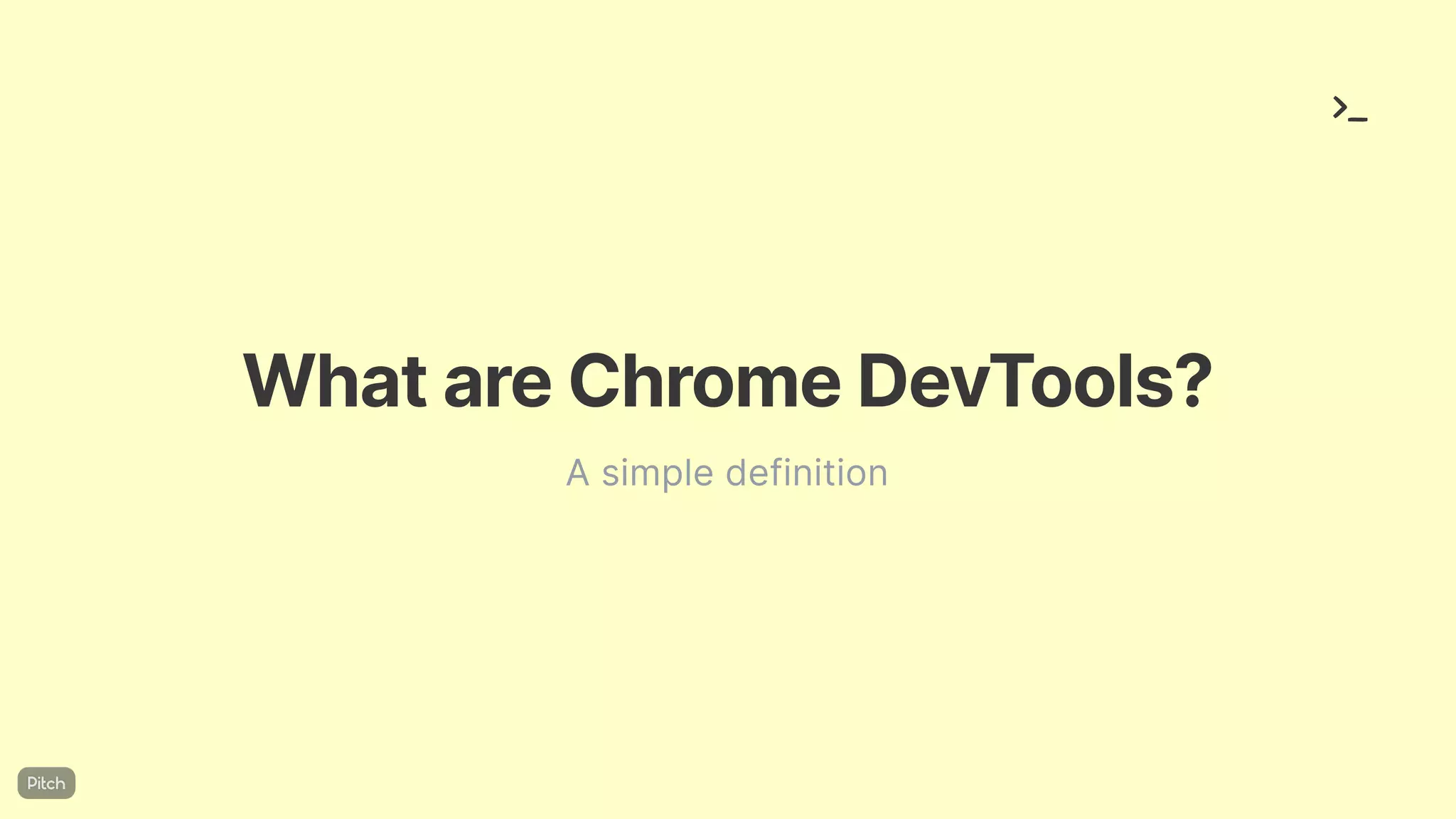 What are Chrome DevTools? | PPT