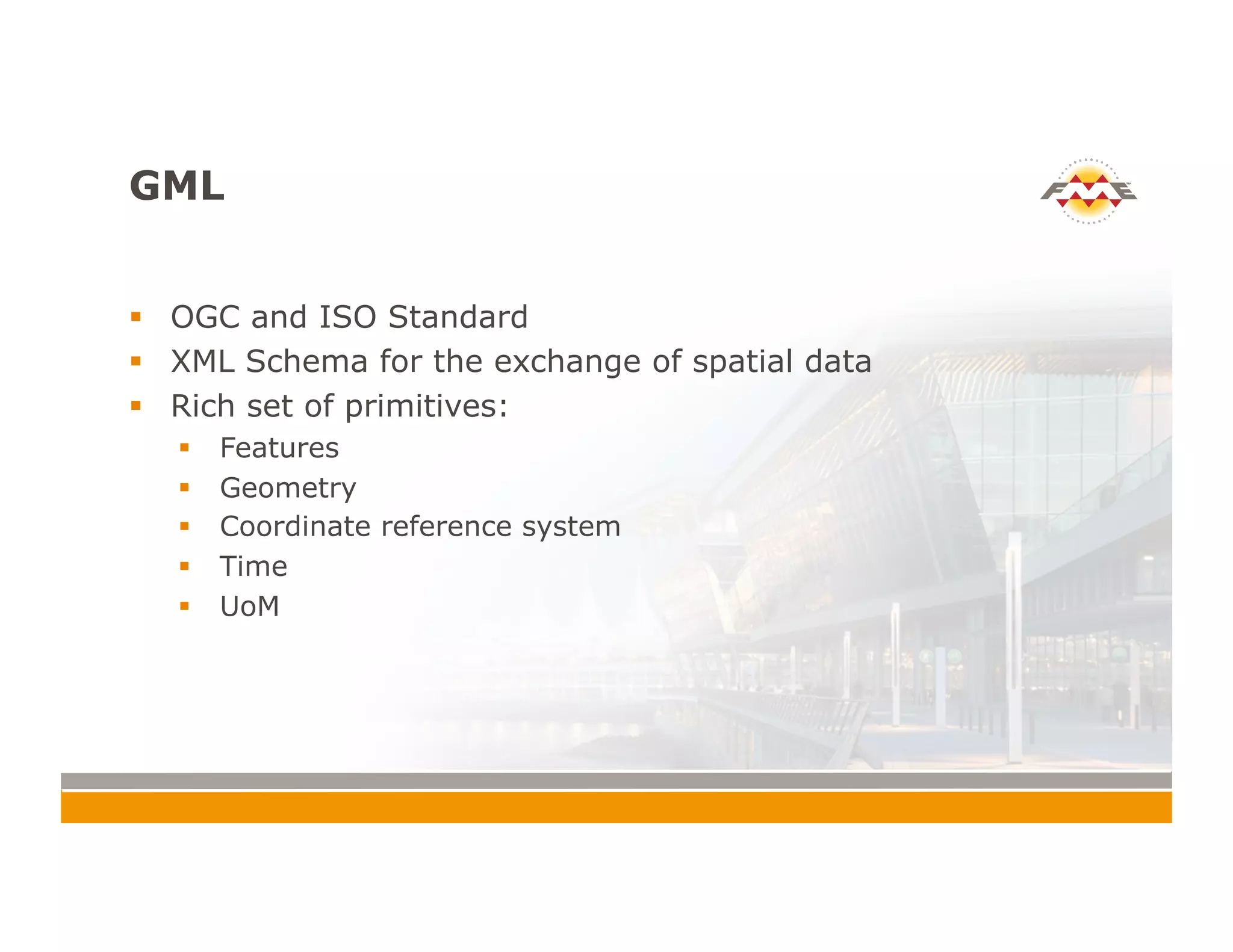 Writing Schema based GML with FME | PDF