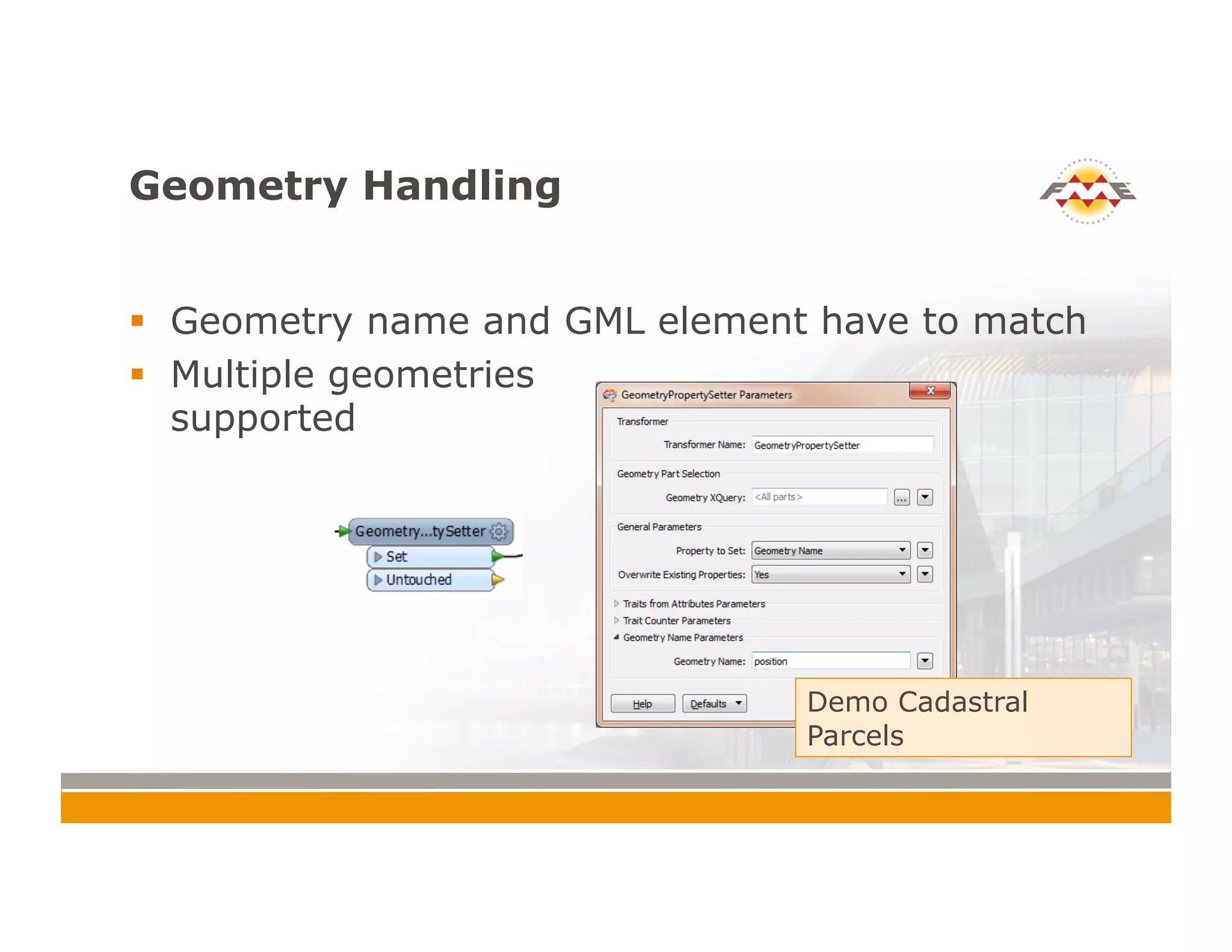 Writing Schema based GML with FME | PDF