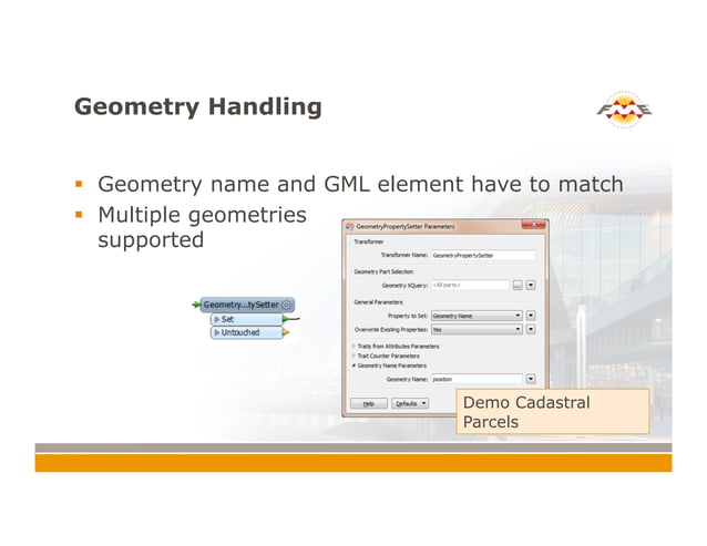 Writing Schema based GML with FME | PDF