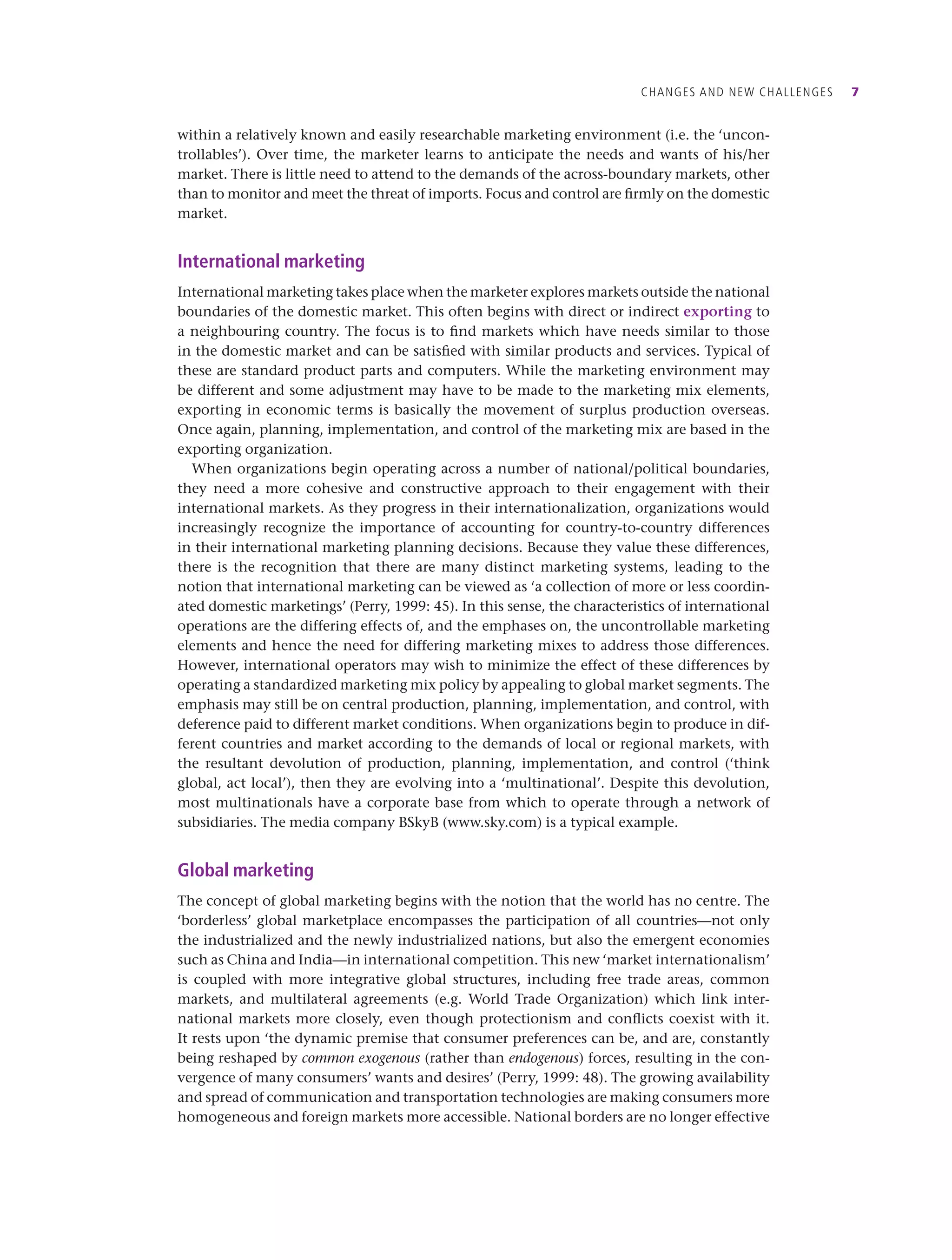 Global Marketing Management - Chapter 1 | PDF