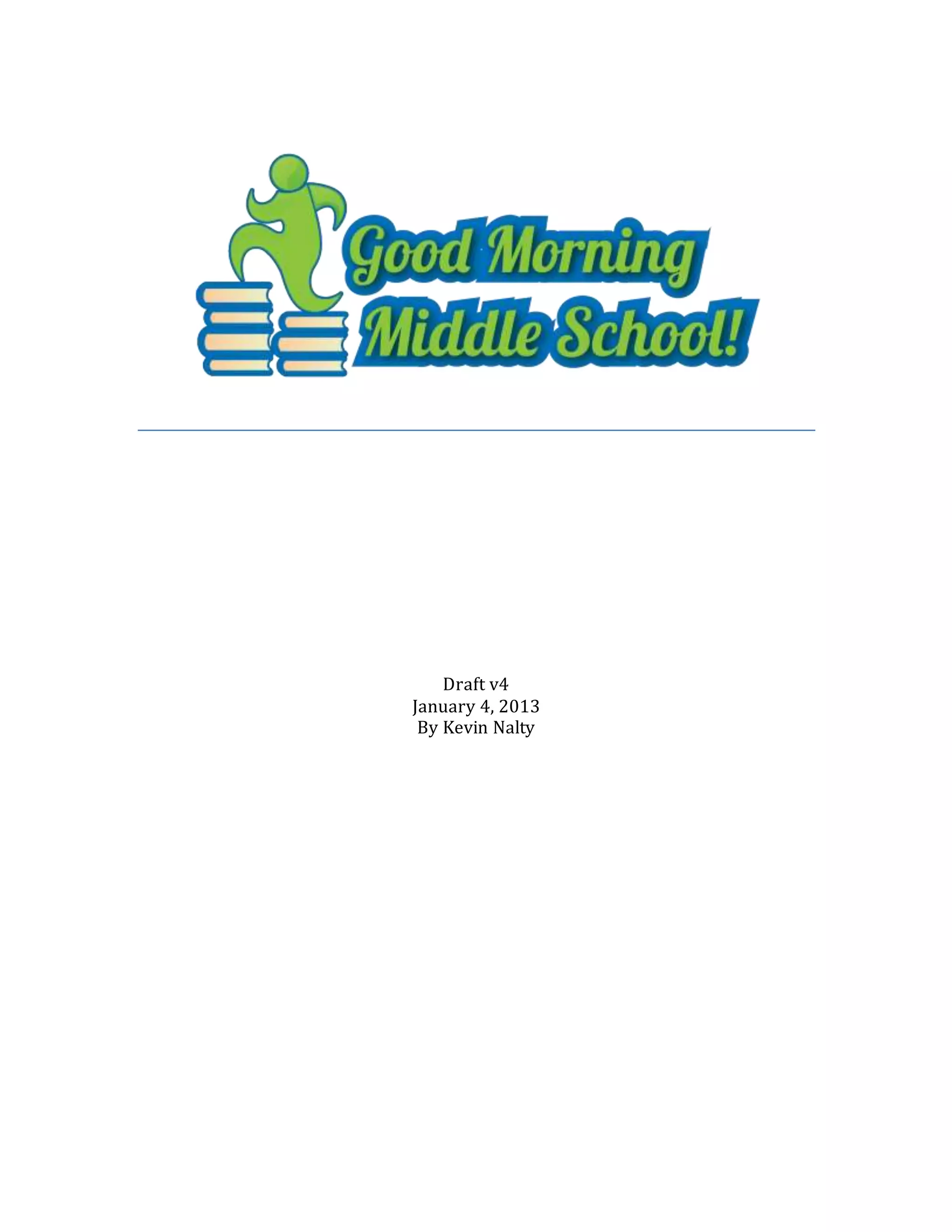 Free Middle School Play (Good Morning Middleschool) | DOCX