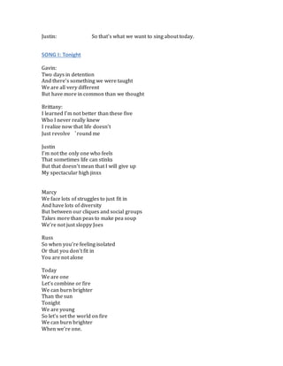 Free Middle School Play (Good Morning Middleschool) | DOCX | Vegetarian ...