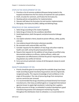 Advanced Clinical Pharmacy Complete Notes | PDF