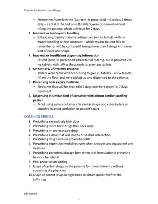Advanced Clinical Pharmacy Complete Notes | PDF