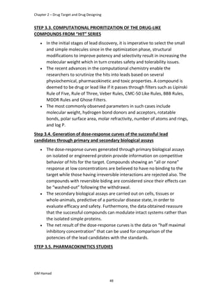 Medicinal Chemistry Complete Notes | PDF