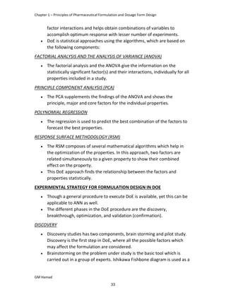 Pharmaceutical Technology Complete Notes | PDF
