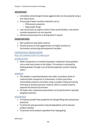 Pharmaceutical Technology Complete Notes | PDF