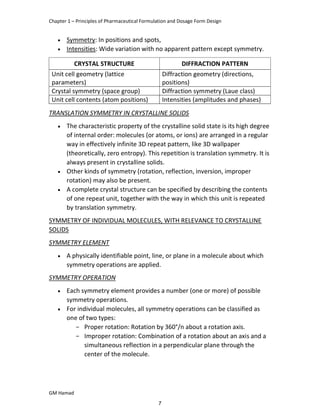 Pharmaceutical Technology Complete Notes | PDF