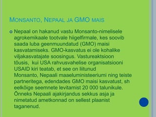 Gmo | PPT