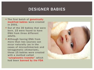 GENETICALLY MODIFIED ORGANISMS | PPSX