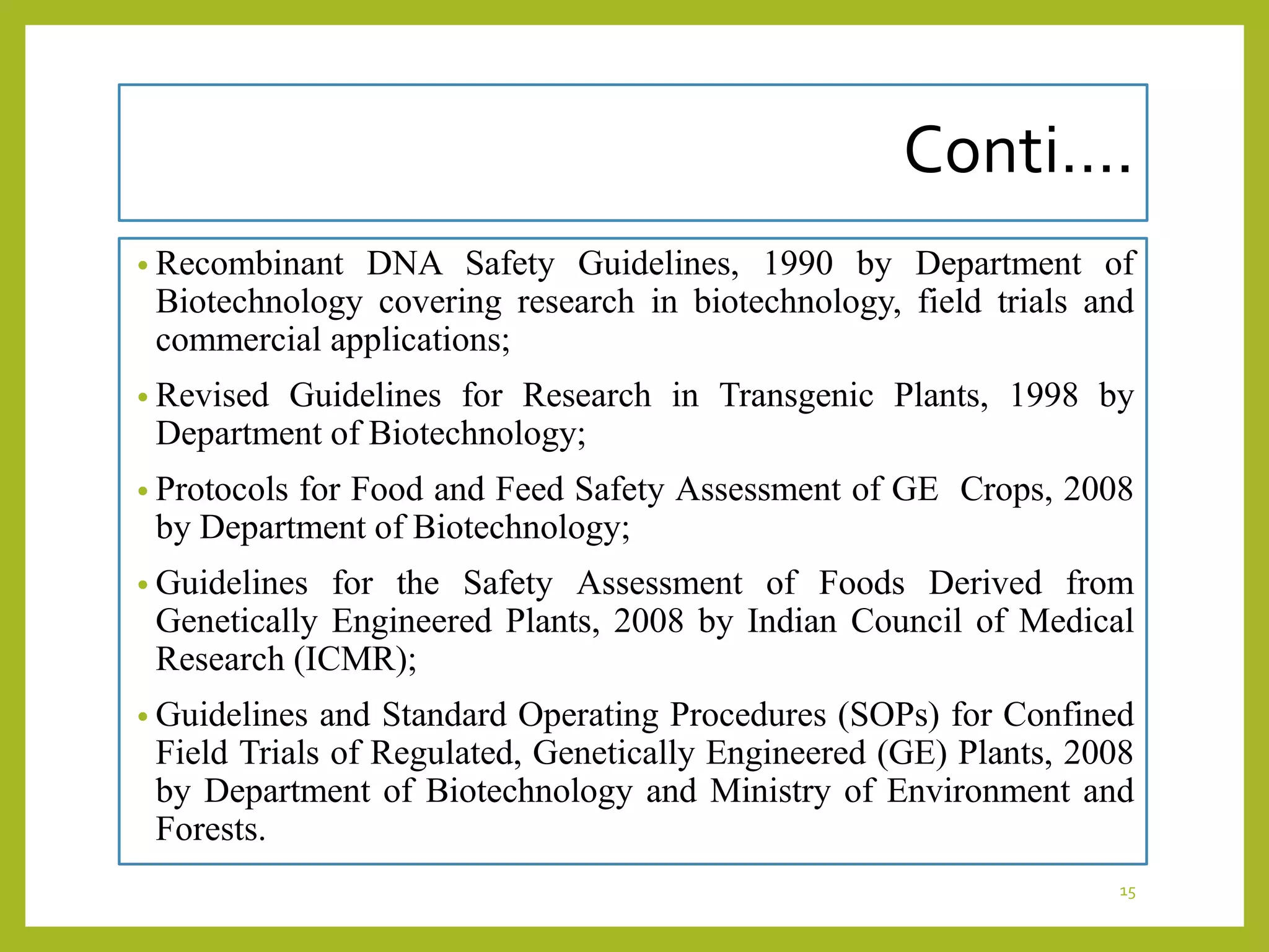 GMO, Genetically modified organisms, agricultural and horticultural ...