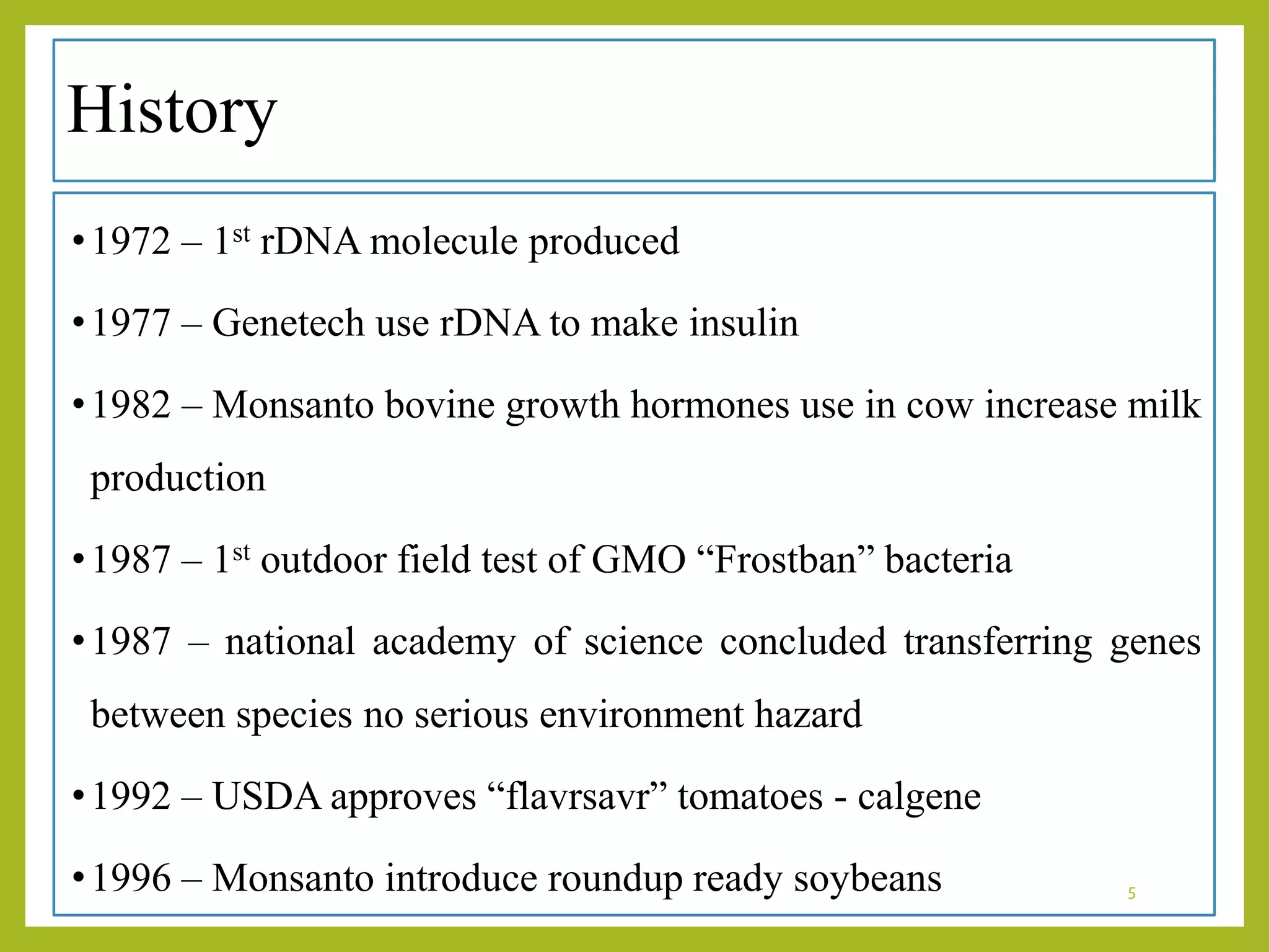 GMO, Genetically modified organisms, agricultural and horticultural ...