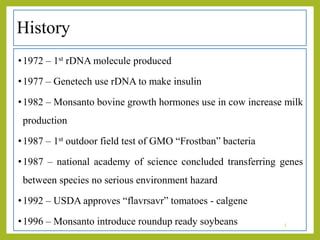 GMO, Genetically modified organisms, agricultural and horticultural ...