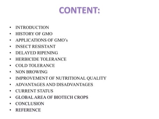 Gmo | PPT