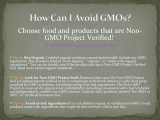 What is a GMO? | PPT | Agriculture | Industries