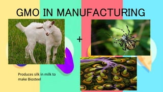 Genetically Modified Organisms (GMO) - Science, Biology | PPTX