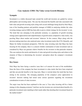 Gmo case-final | PDF