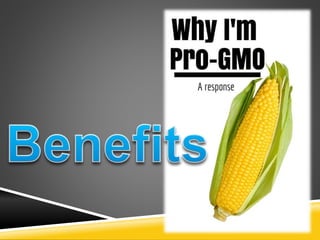 Gmo Discussion | PPT