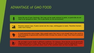 Gmo food | PPTX
